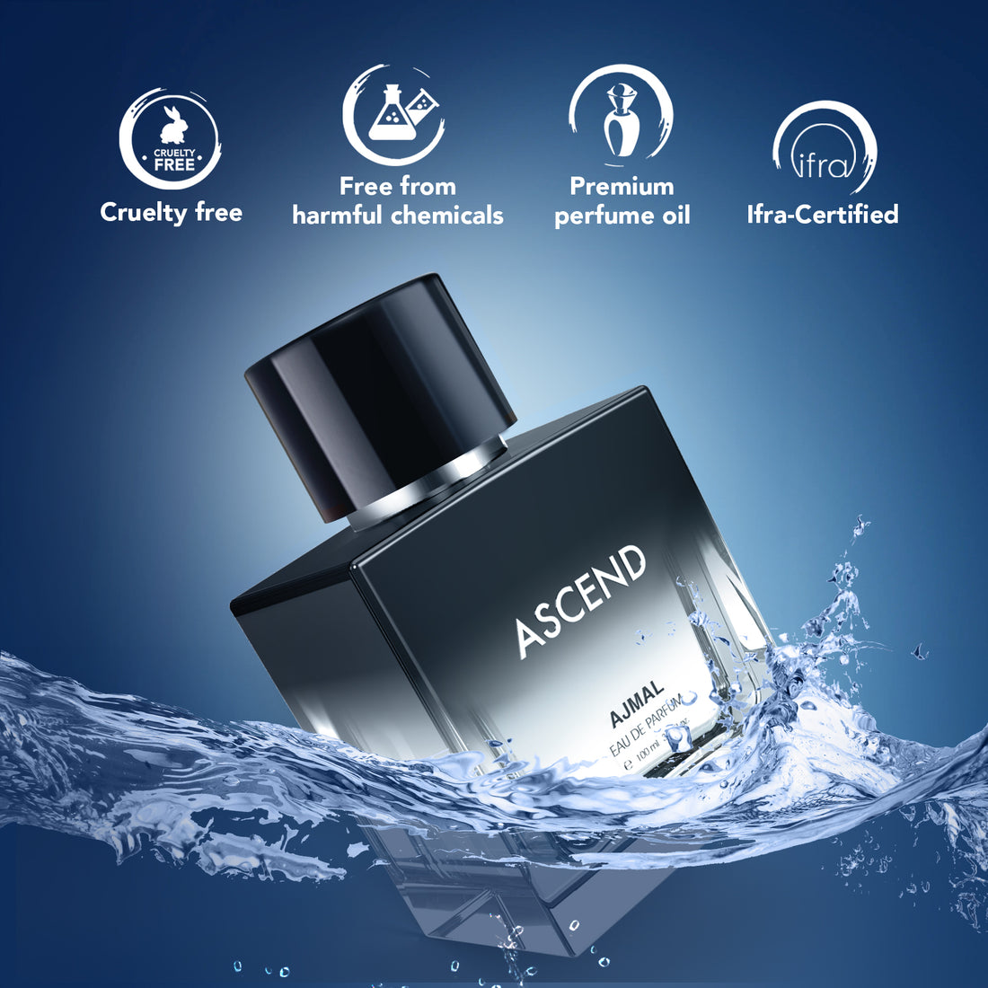 Buy Ascend EDP 100ml | Fruity Floral Woody Unisex Fragrance – Ajmal ...